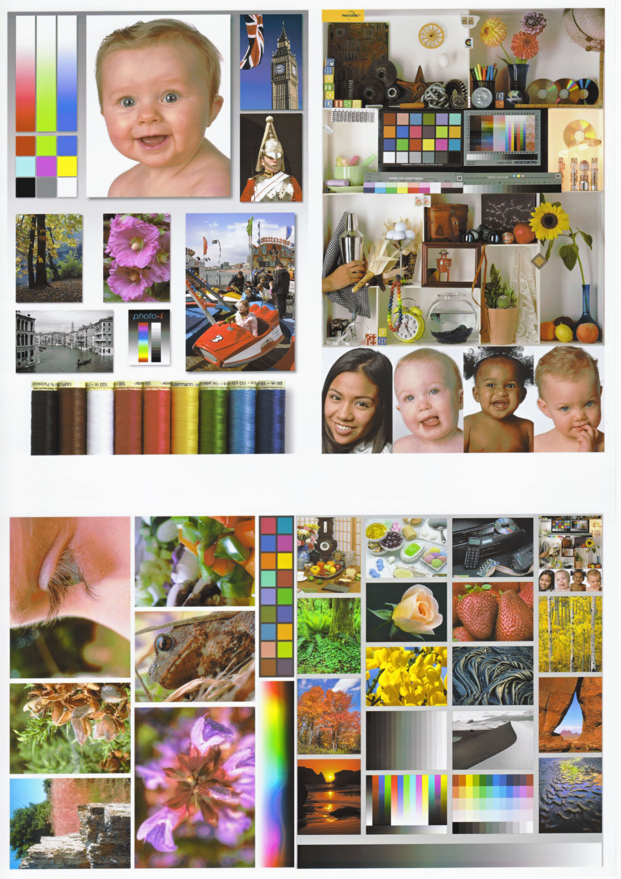 The Ultimate pigment ink test in Canon i9950 A3+ dye ink printer ...